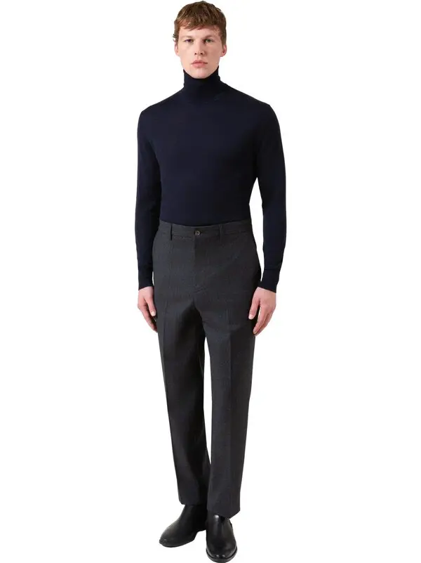 AUTORE Basquiat Lana C Mere Trousers - Grigio