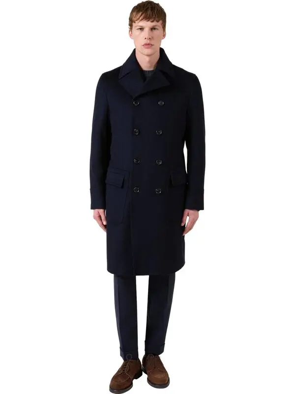 AUTORE Nicholson Wool Coat - Blu
