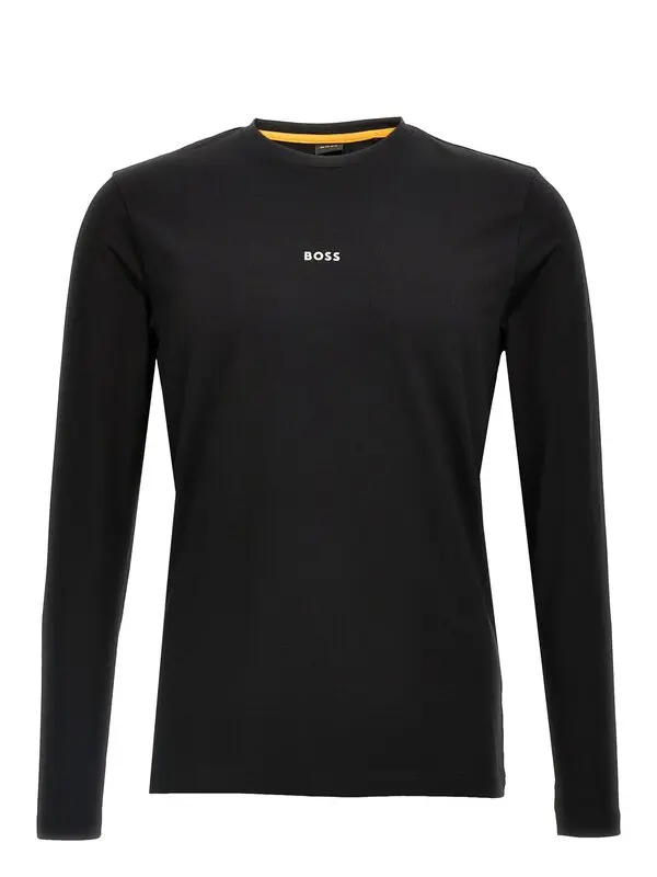 Hugo Boss Tchark Long Sleeve T-shirt - Black