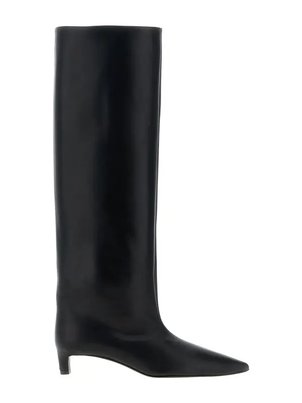 JIL SANDER Knee High Boots - Black