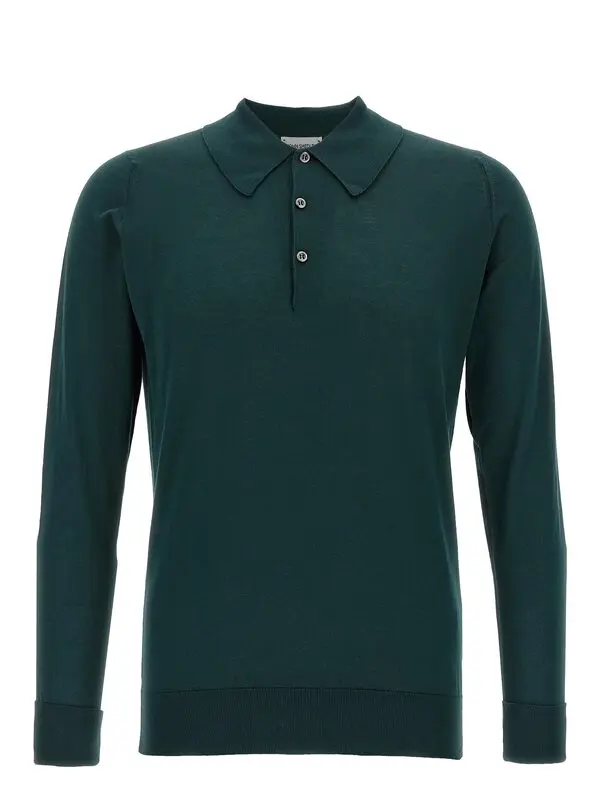 John Smedley Finchley Shirt - Green