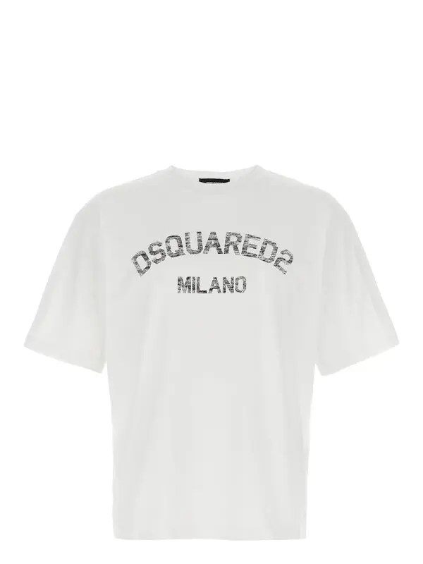 Dsquared2 Loose Fit T-shirt - White