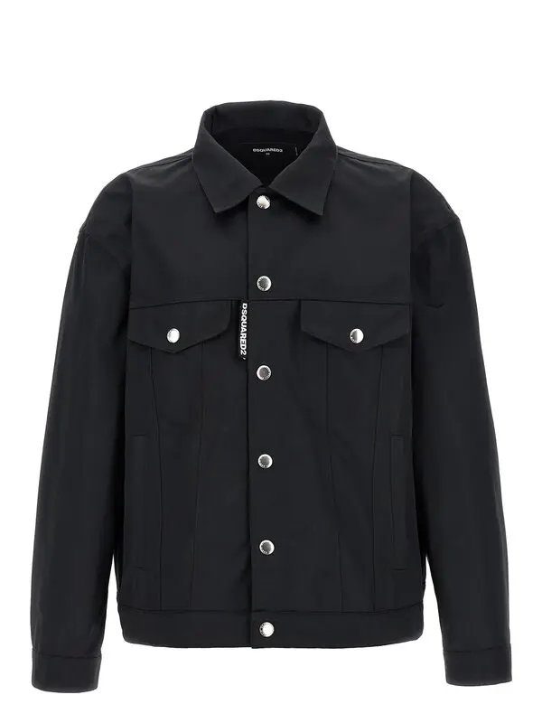 Dsquared2 Ever Jean D2 Jacket - Black