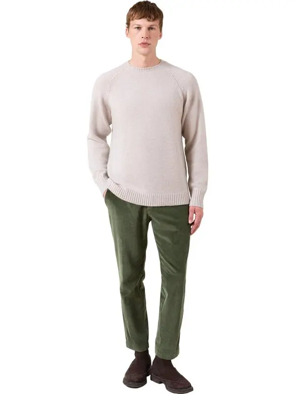 AUTORE Gable Wool And Cashmere Knit Top - Beige