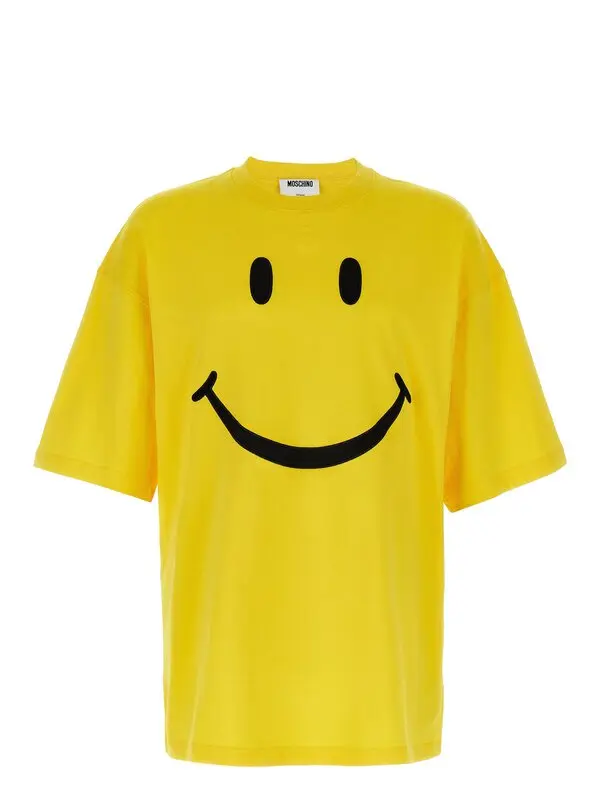 Moschino Smiley T-shirt - Yellow