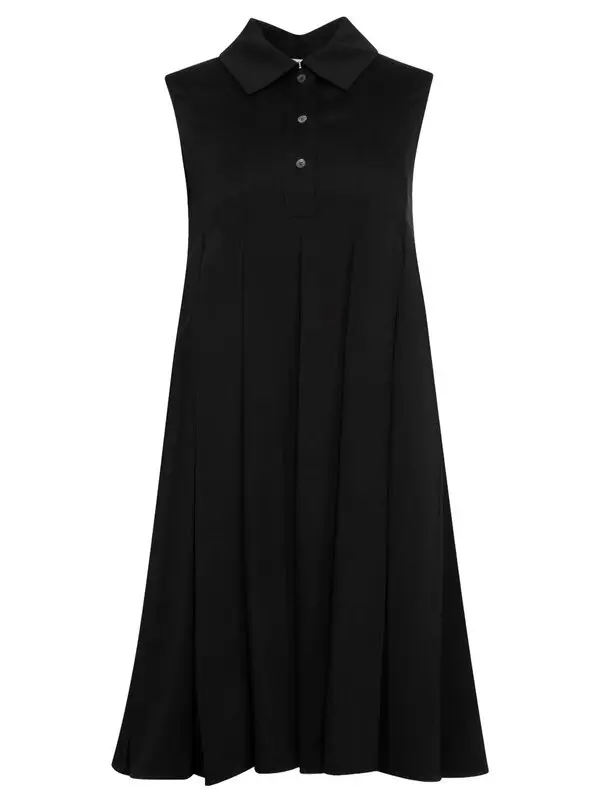 Loewe Trapeze Short Dress - Black