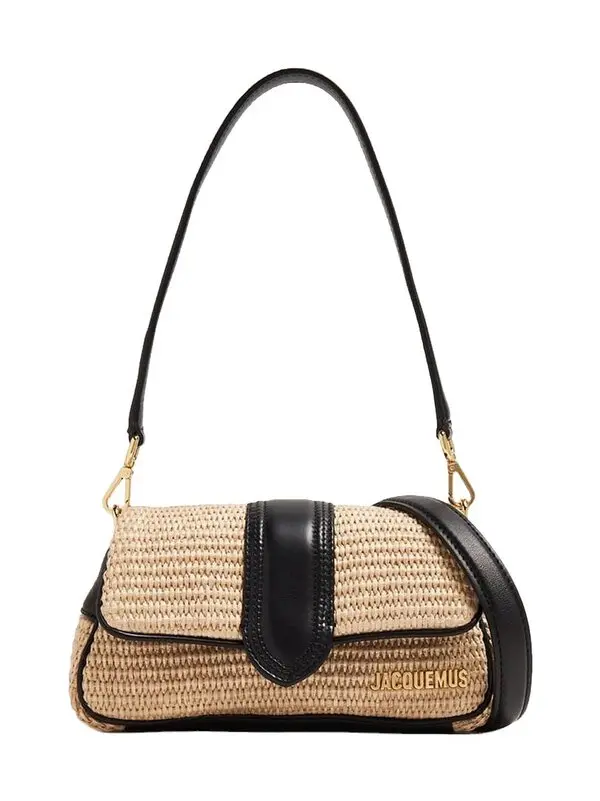 Jacquemus Le Petit Bambimou Raffia Bag - Beige