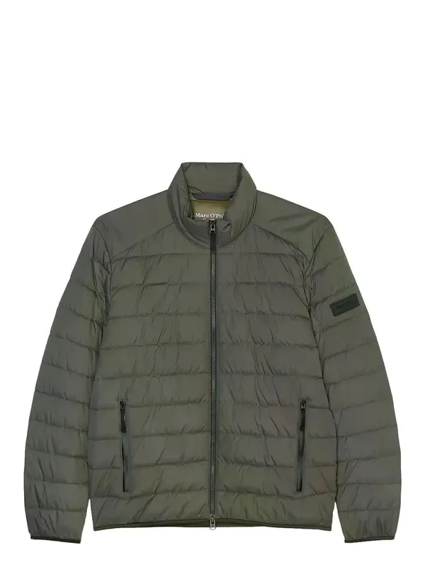Marc O'polo Quilted Zip-up Jacket - Green