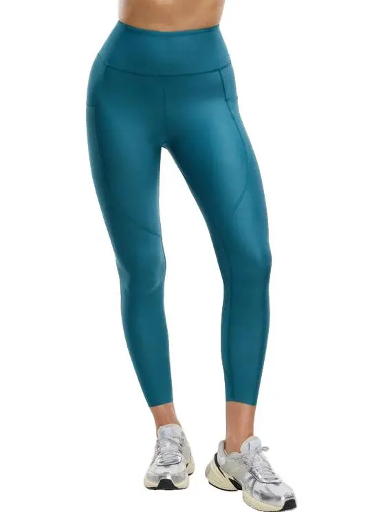 PELOTON Paceform 25" Performance Pocket Tight - Dark Teal