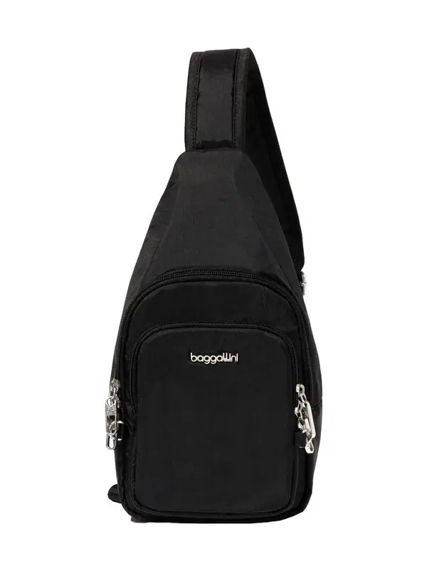 BAGGALLINI Securtex Anti-theft Daytripper Sling - Black