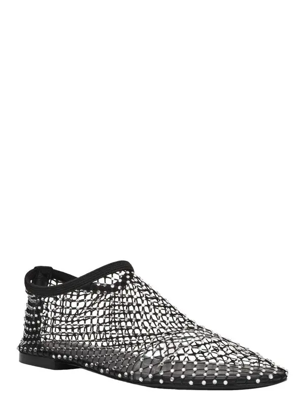 Steve Madden Mino Mesh Flat - Black