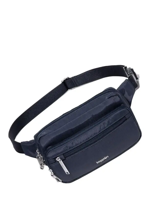 BAGGALLINI Securtex Anti-theft Belt Bag Sling - French Navy