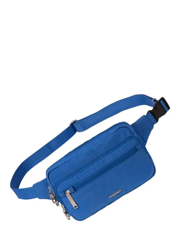BAGGALLINI Securtex Classic Anti-theft Belt Bag Sling - Lapis