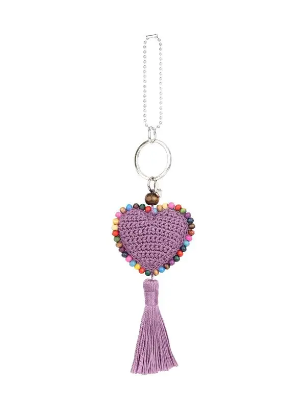 THE SAK Yarnicharmz Crochet Heart Dangle - Heather