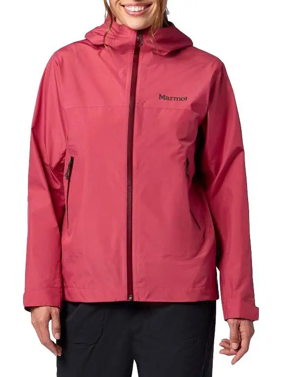 MARMOT Minimalist Pertex® Waterproof Hooded Jacket - Dried Rose