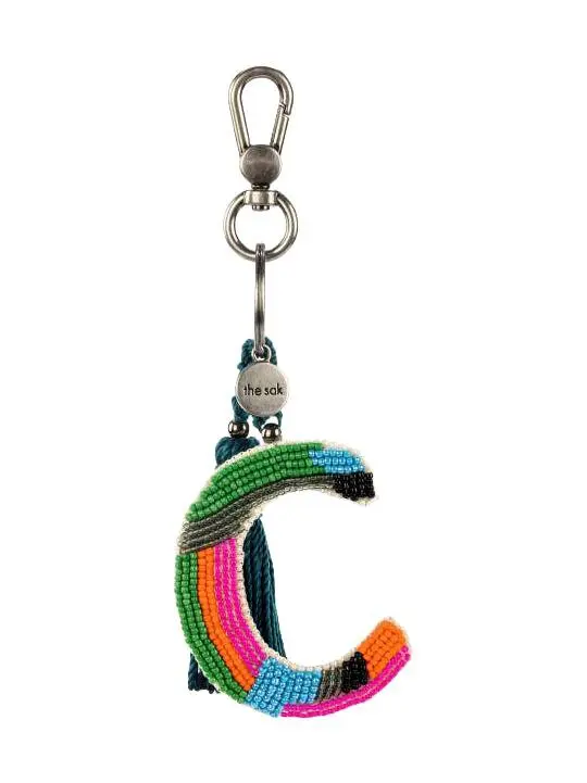 THE SAK Beaded Initial Charm - C