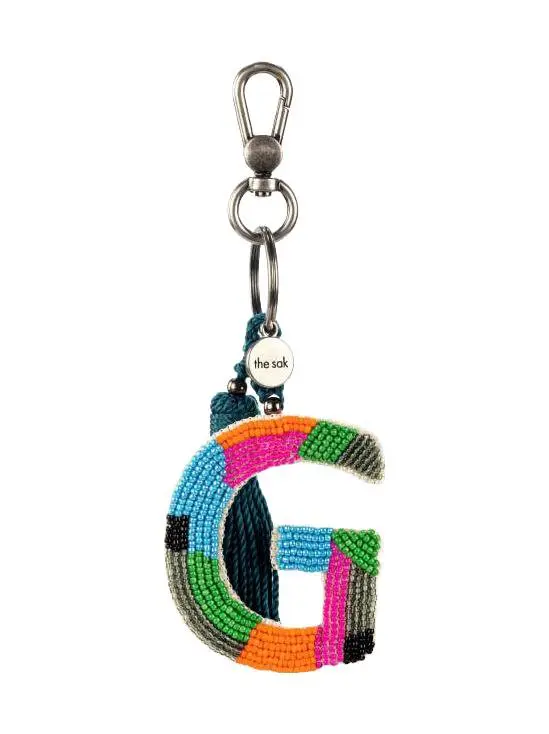 THE SAK Beaded Initial Charm - G