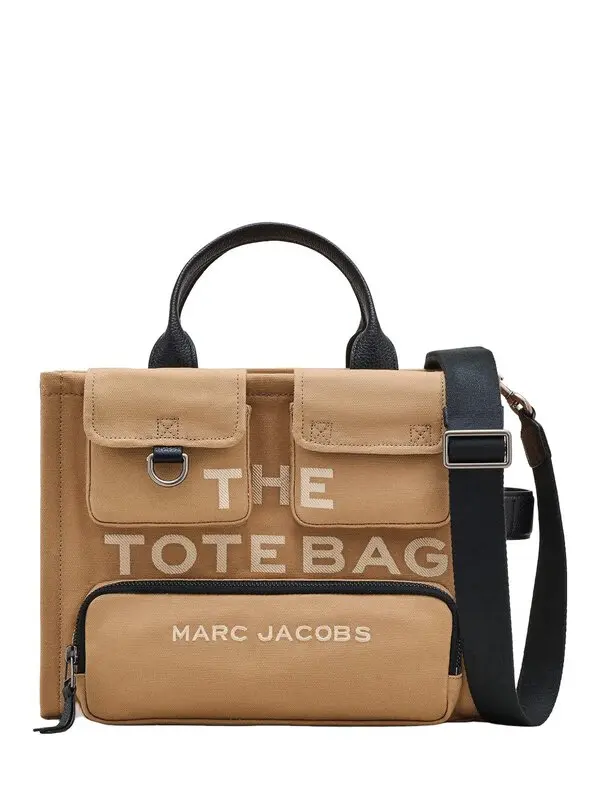 Marc Jacobs The Cargo Canvas Medium Tote Bag - Camel