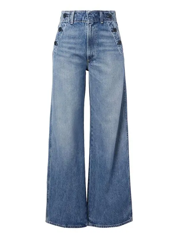 Citizens Of Humanity Boardwalk Wide-leg Jeans - Blue