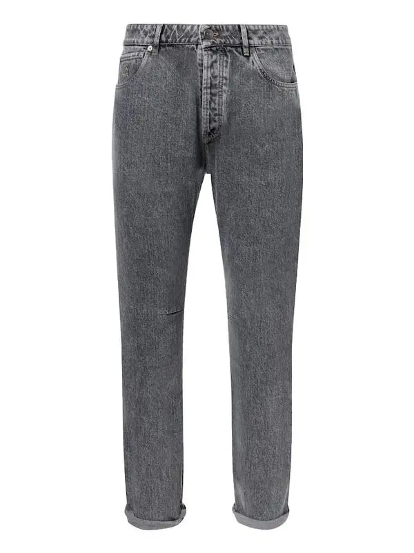 Brunello Cucinelli Mid-rise Slim Jeans - Blue