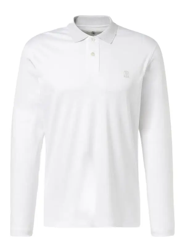 Brunello Cucinelli Cotton Polo Shirt - White