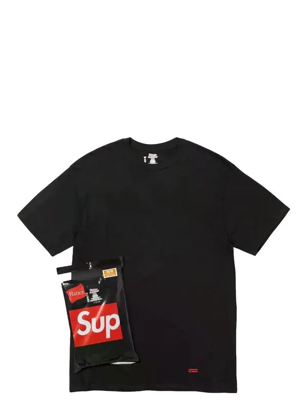 Supreme X Hanes Tagless T-shirt - Black