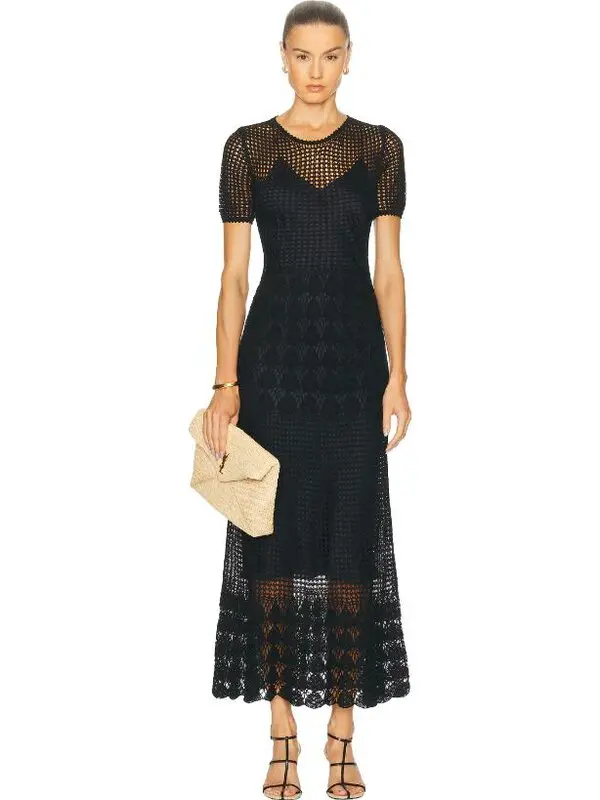 NILI LOTAN Yoko Dress - Black