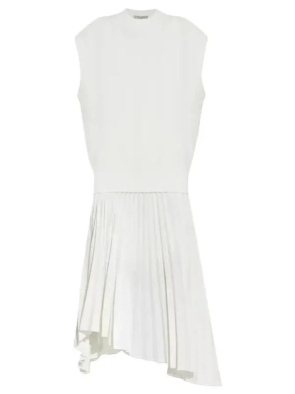 ALLSAINTS Pleated Midi Dress - White