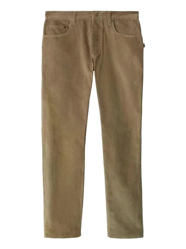 Burberry Corduroy Trousers - Brown