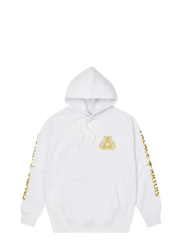 PALACE X Stella Artois Hood - White