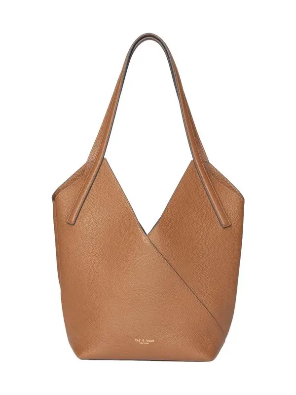 Rag & Bone Alix Leather Tote - Cognac