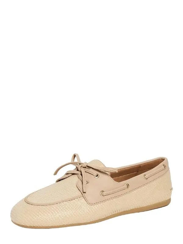 Sperry Raffia Boat Shoes - Natural