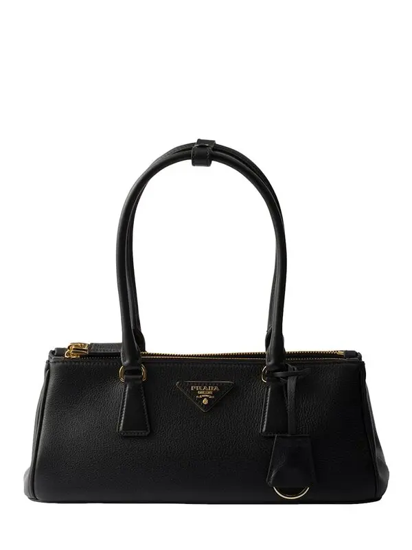 Prada Galleria Leather Shoulder Bag - Nero