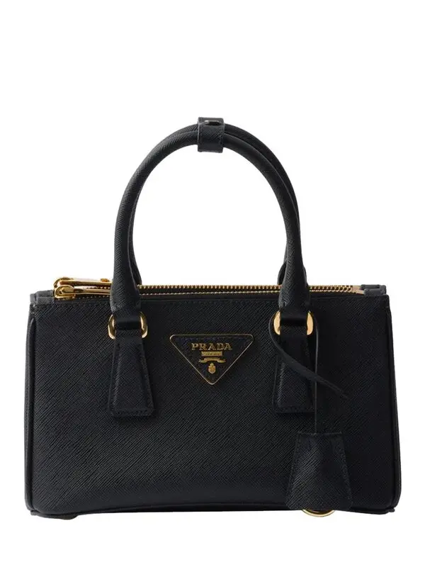 Prada Galleria Saffiano Leather Top-handle Bag - Nero
