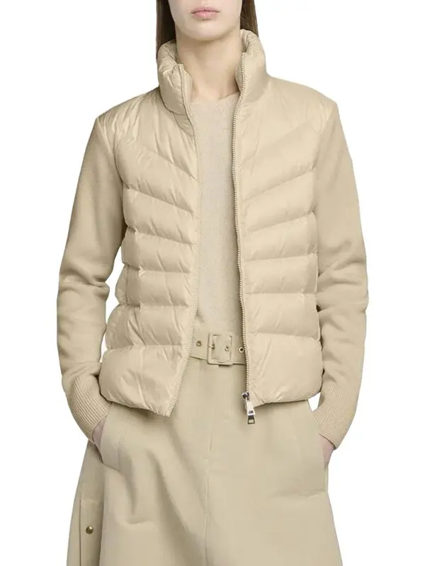 Moncler Padded Wool Cardigan - Ltbeig
