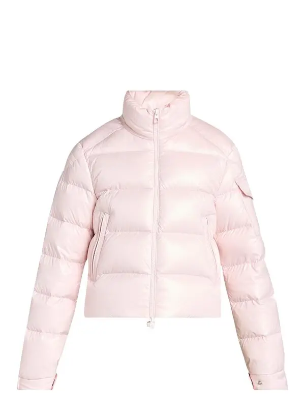 Moncler Petra Short Down Puffer Jacket - Pink