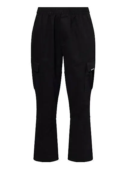 REPRESENT Standard Cargo Stretch-cotton Trousers - Black