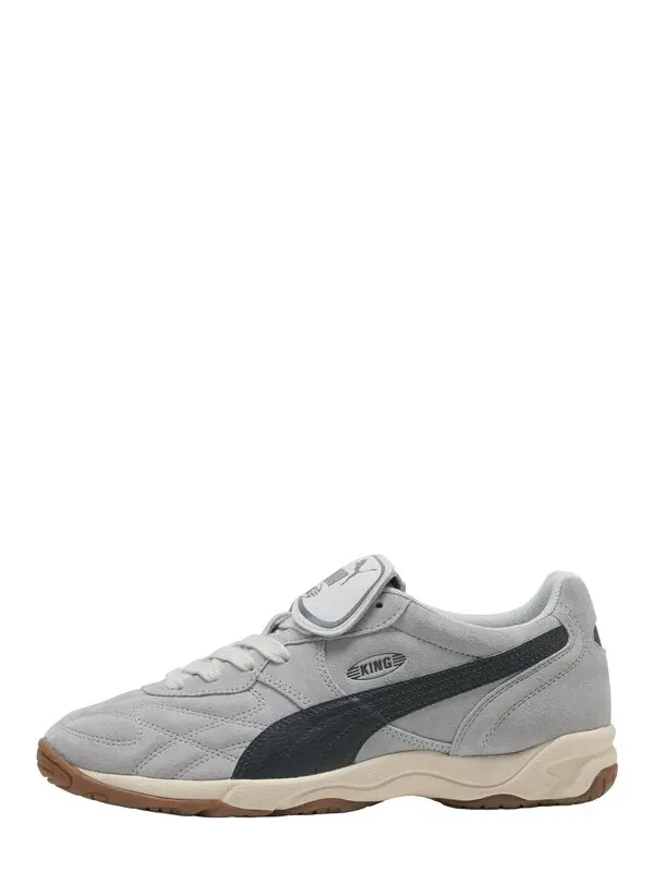 PUMA King Indoor Suede Sneakers - Gray