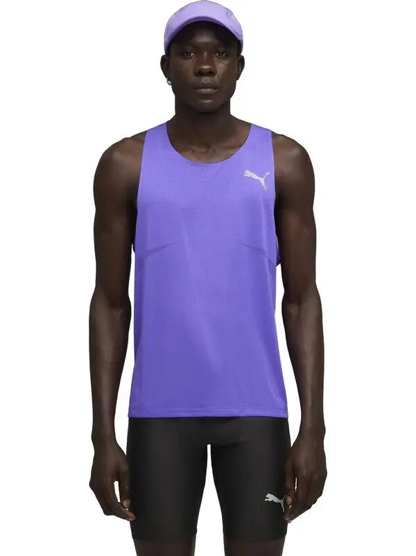 PUMA Raceday Ultraspun Running Singlet - Purple