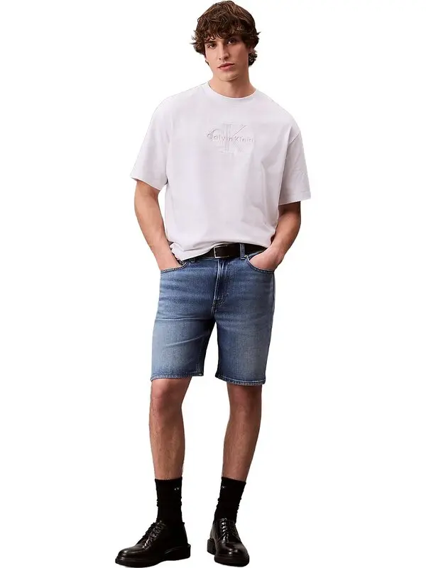 Calvin Klein Standard Denim Coolmax® Shorts - Vintage Tide