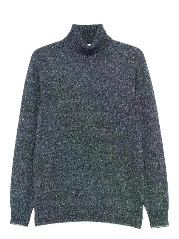 Brunello Cucinelli High-neck Sweater - Blue