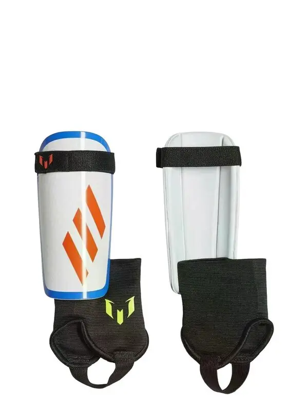 Adidas X Lionel Messi Soccer Shin Guards - White