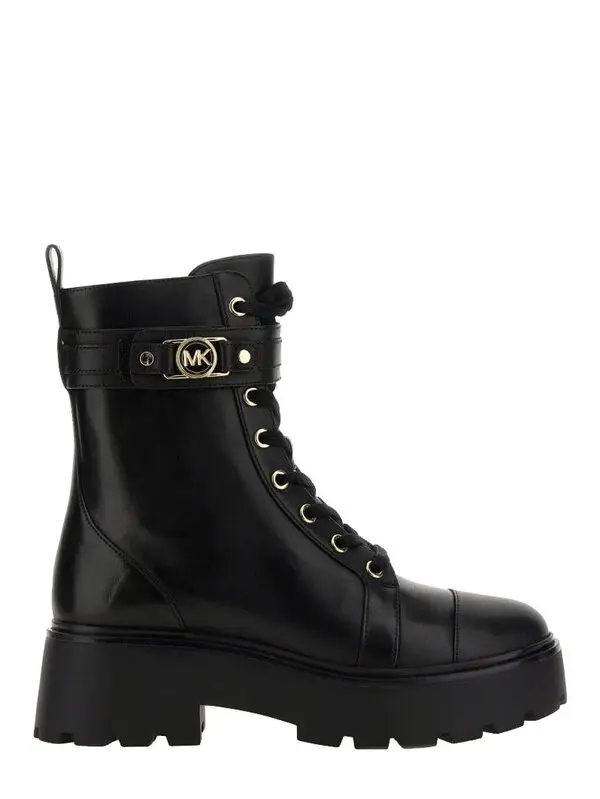 Michael Kors Combat Boots - Black
