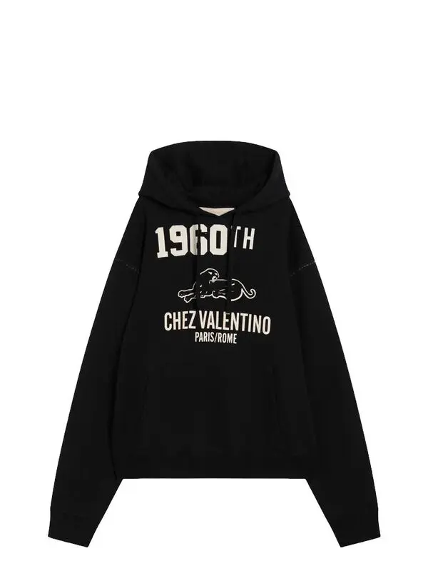Valentino Garavani 1960 Chez Hoodie - Black