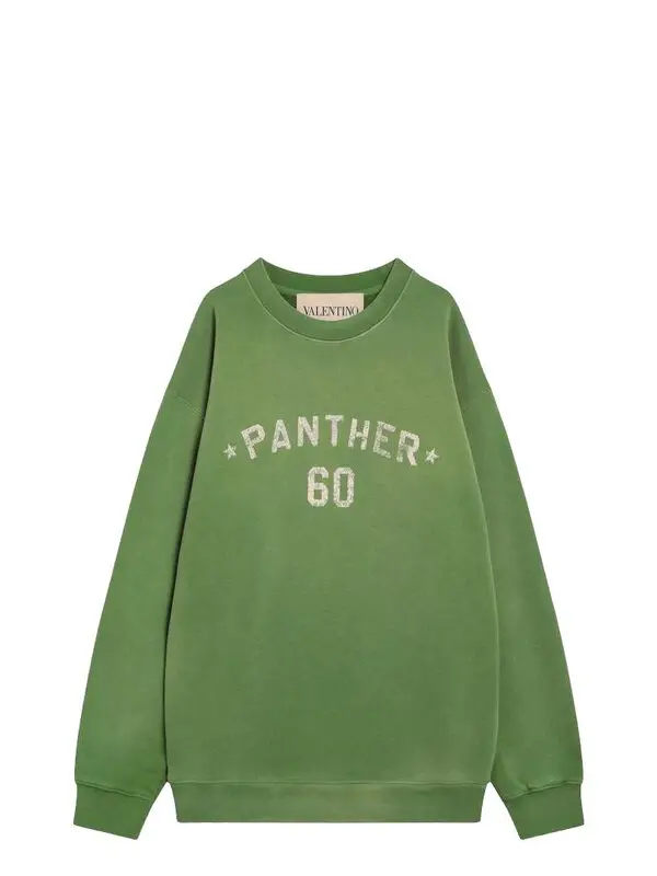 Valentino Garavani Crew Neck Sweatshirt - Green
