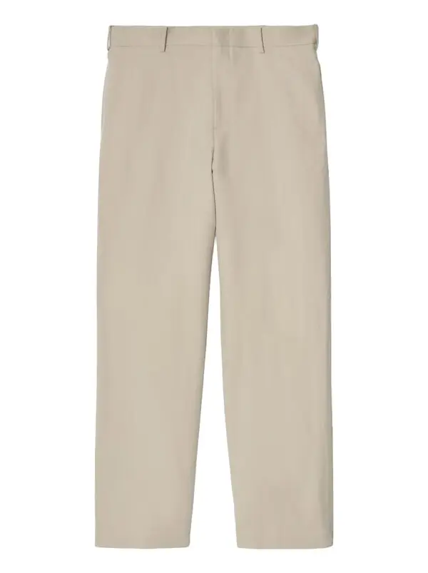 Cos Relaxed Tailored Straight-leg Pants - Beige