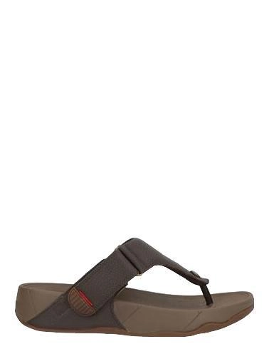 Fitflop Leather Thong Sandals - Brown