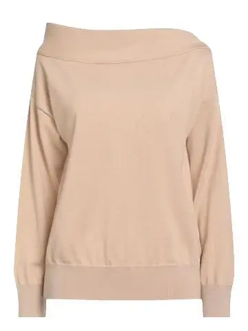 Alpha Studio Sweater Camel Wool - Beige
