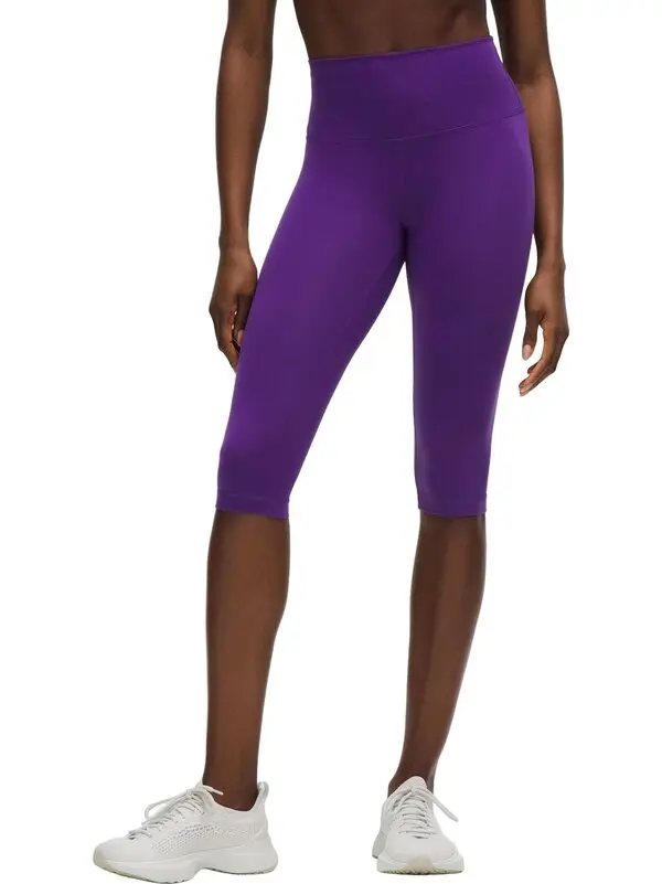 Lululemon Wunder Train High-rise Crop 15 - College Purple