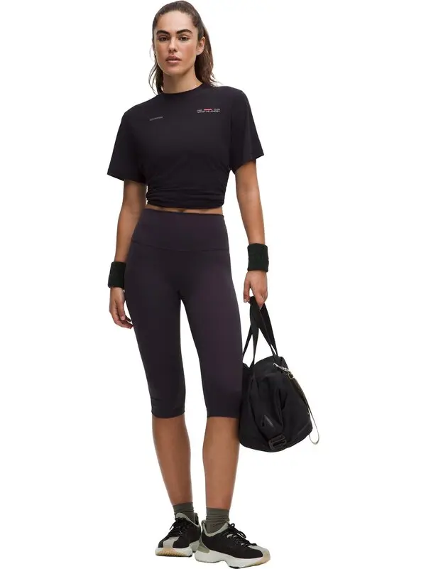 Lululemon Wunder Train High-rise Crop 15 - Nightmoth
